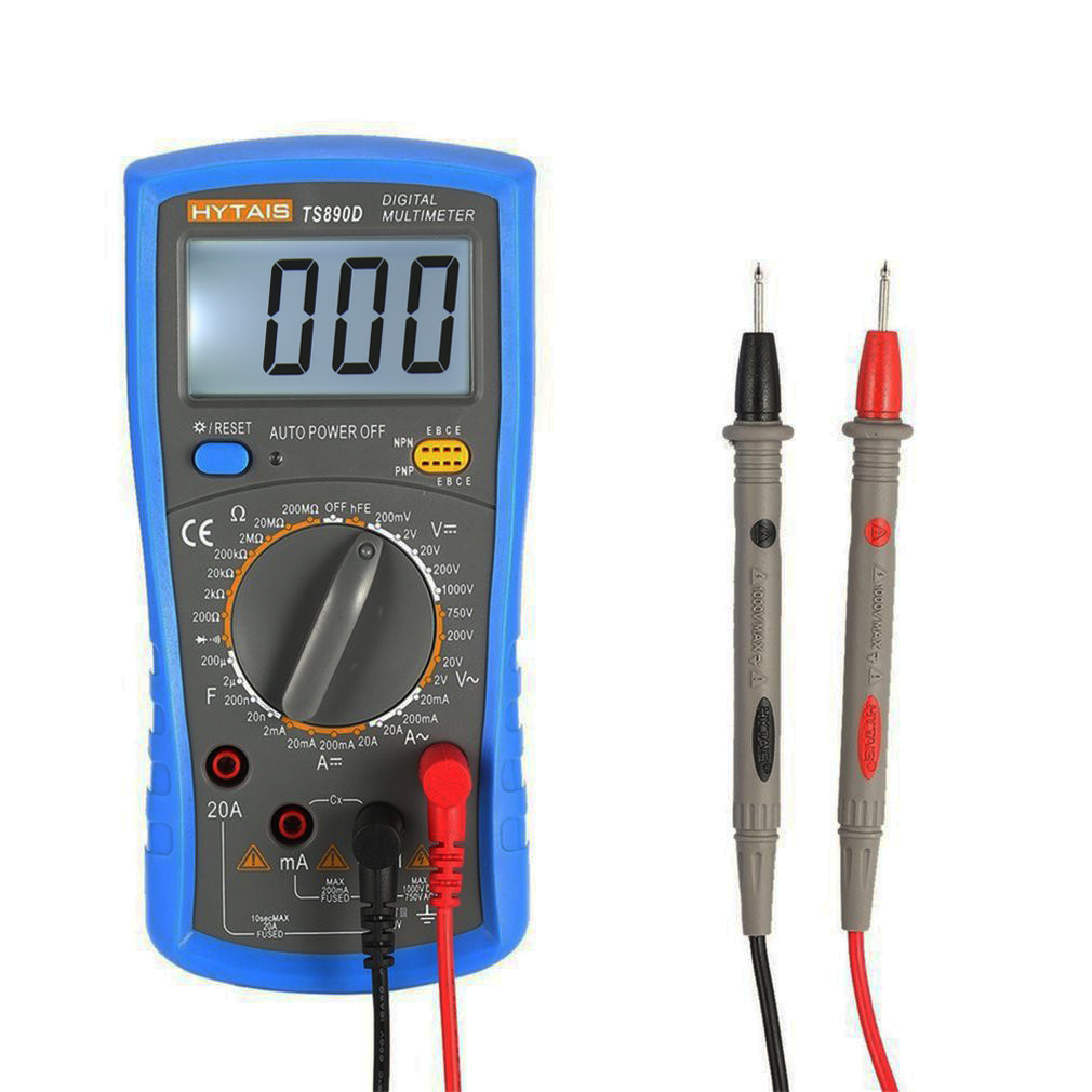 HYTAIS泰圣TS890D数字高精度电工万能表智能防烧便捷多功能万用表,深圳泓源泰圣电子科技有限公司