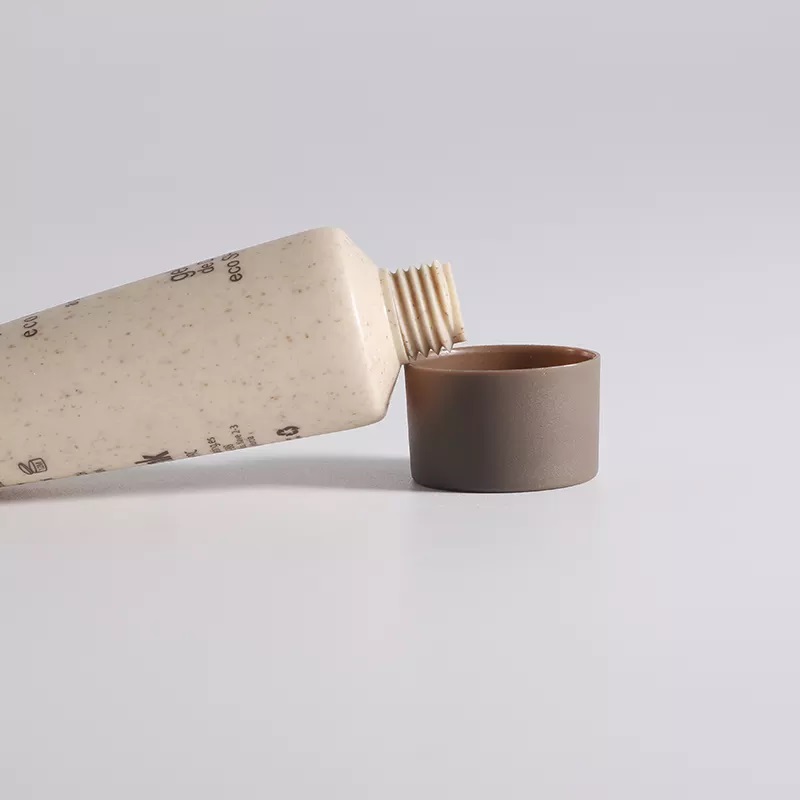 Eco Friendly Biodegradable Material Wheat Straw Tubes Packaging