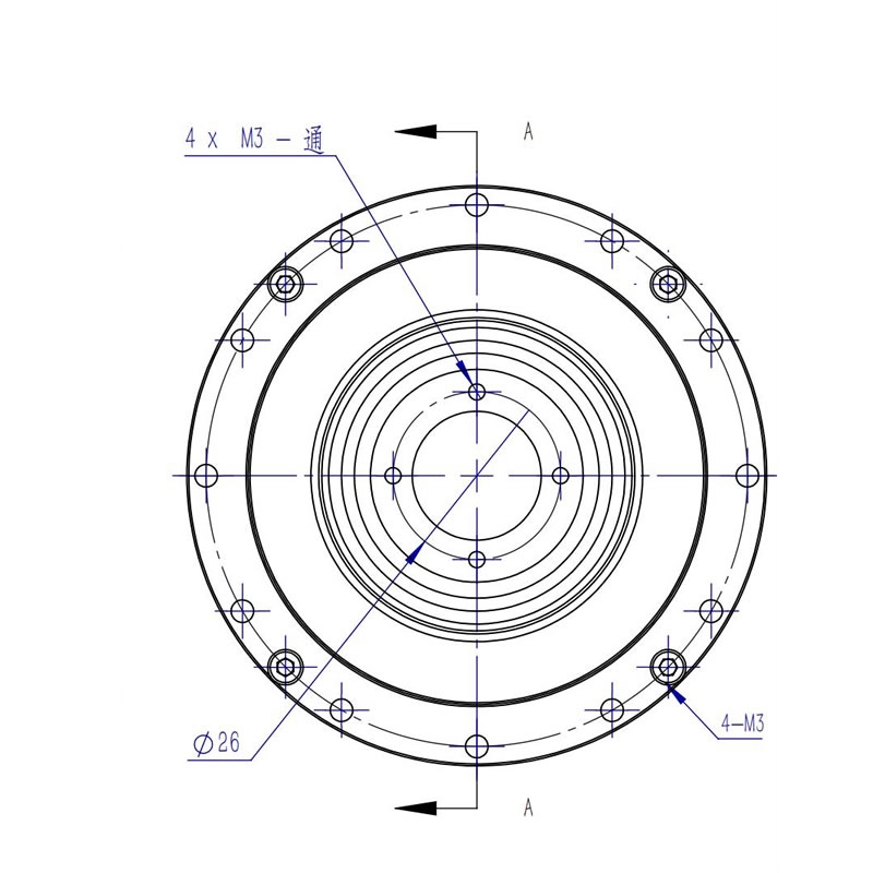 SHD-20 tonifishi harmonic reducer