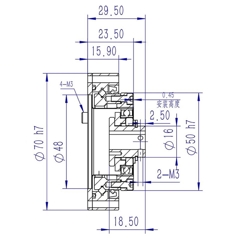 SHF-14-I tonifishi harmonic reducer