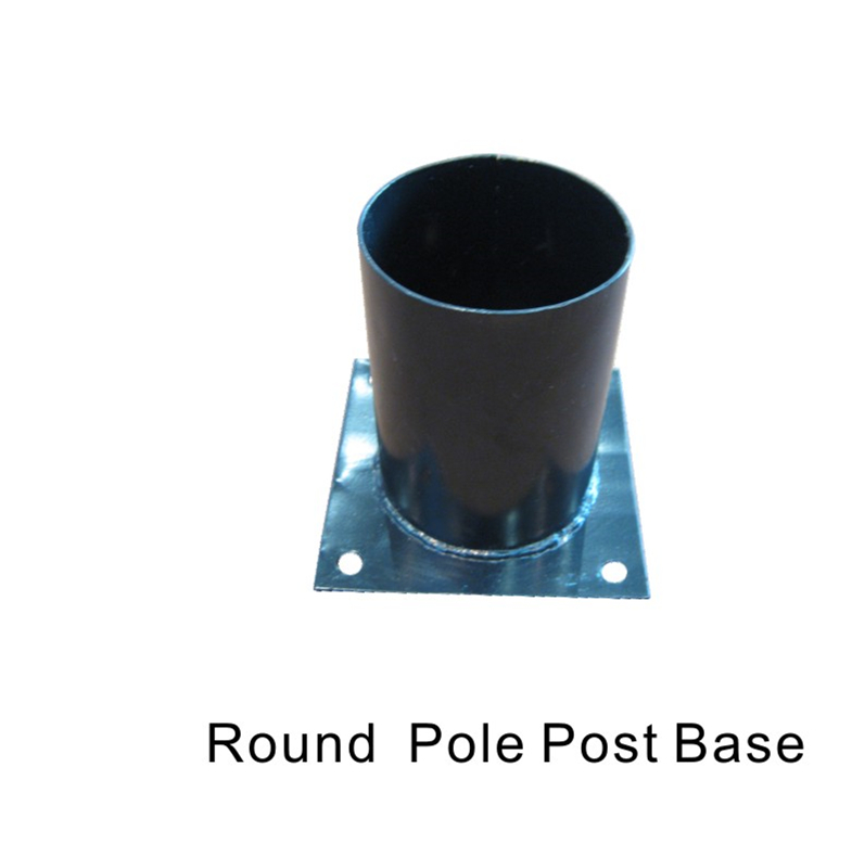 Round pole post base-Qingdao MST Industry and Commerce Co.,LTD